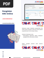 Panduan Pengisian KRS ITBU Virtual | PDF | Karier & Perkembangan
