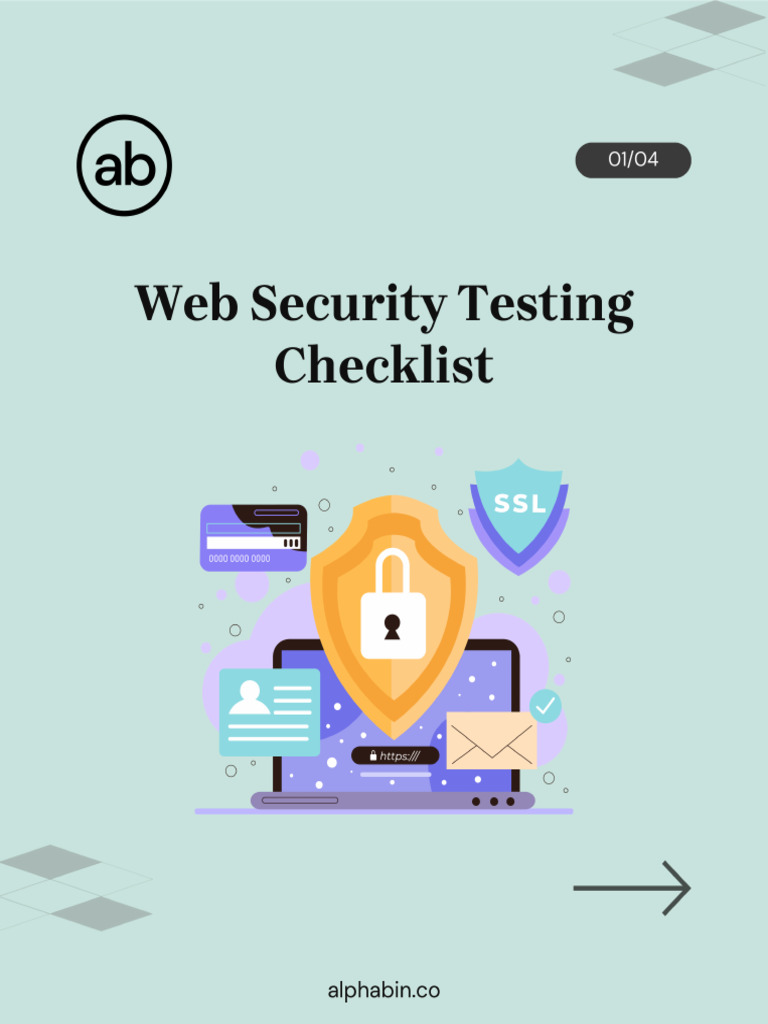 Web security testing checklist | PDF