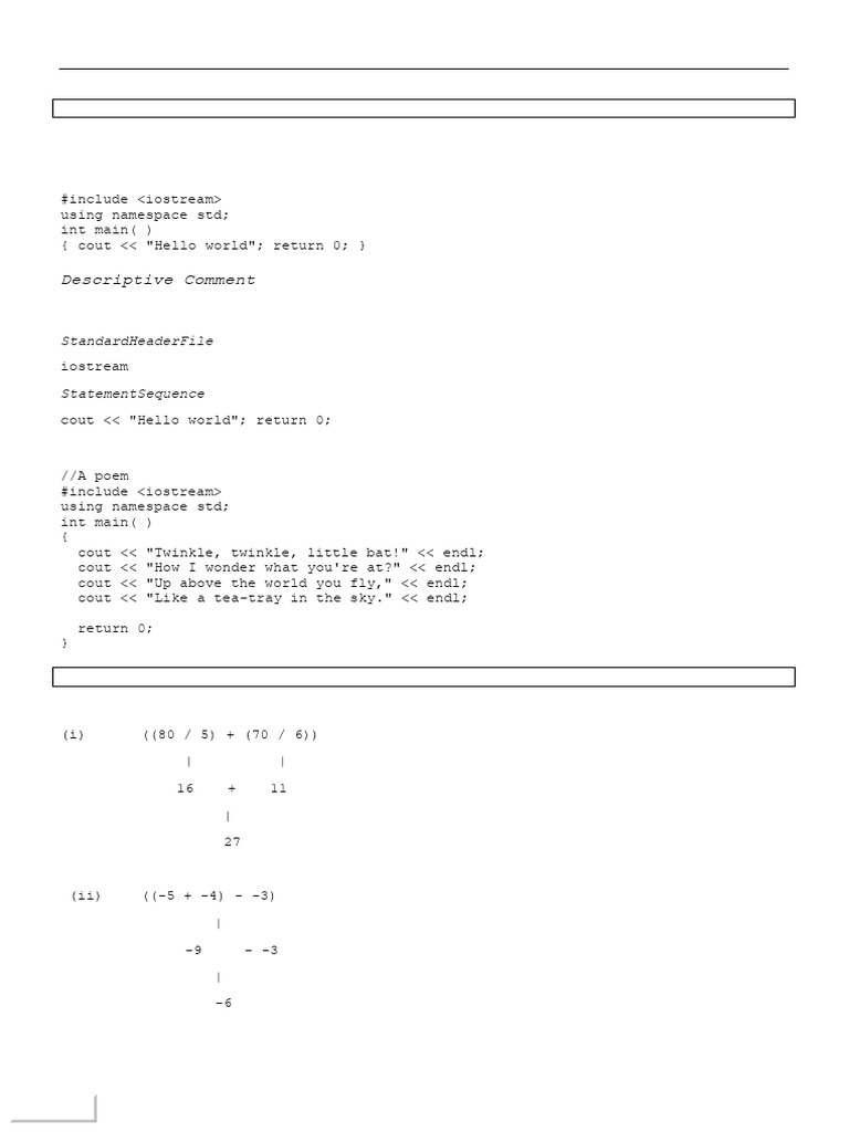 C++ Programming Exercises Solutions | PDF | Namespace | Fahrenheit