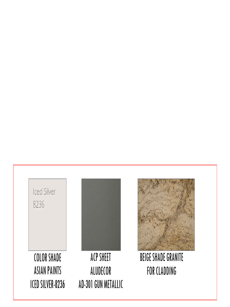 Color Shade Asian Paints Iced Silver-8236 Acp Sheet Aludecor Ad-301 Gun ...