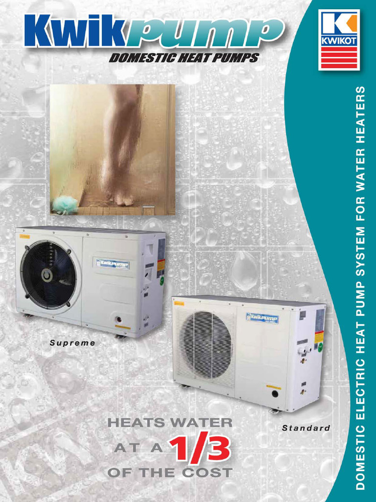 Domestic-Heat-Pump-Brochure-June-2017 | PDF | Heat Pump | Water Heating