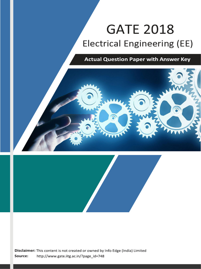 Gate QP Ee 2018 | PDF | Electrical Impedance | Inductor