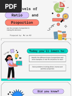 Ratios Choice Board | PDF | Ratio | Cognition