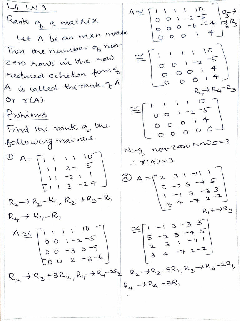 Rank and consistency | PDF