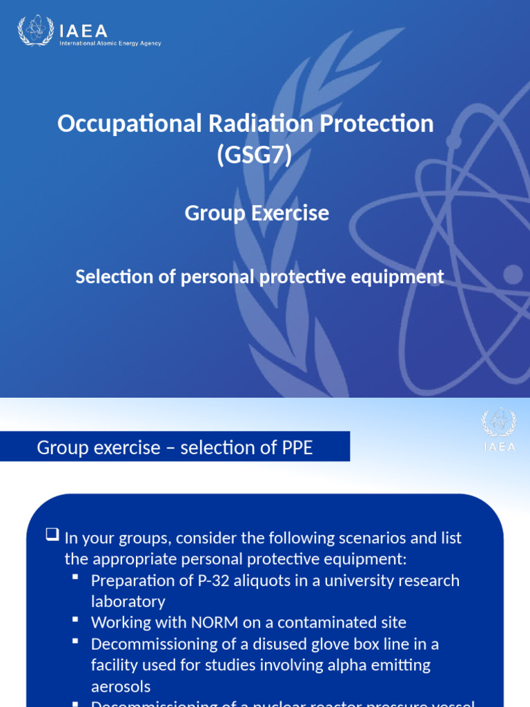 Group Exercise Selection of Personal Protective Equipment | PDF ...