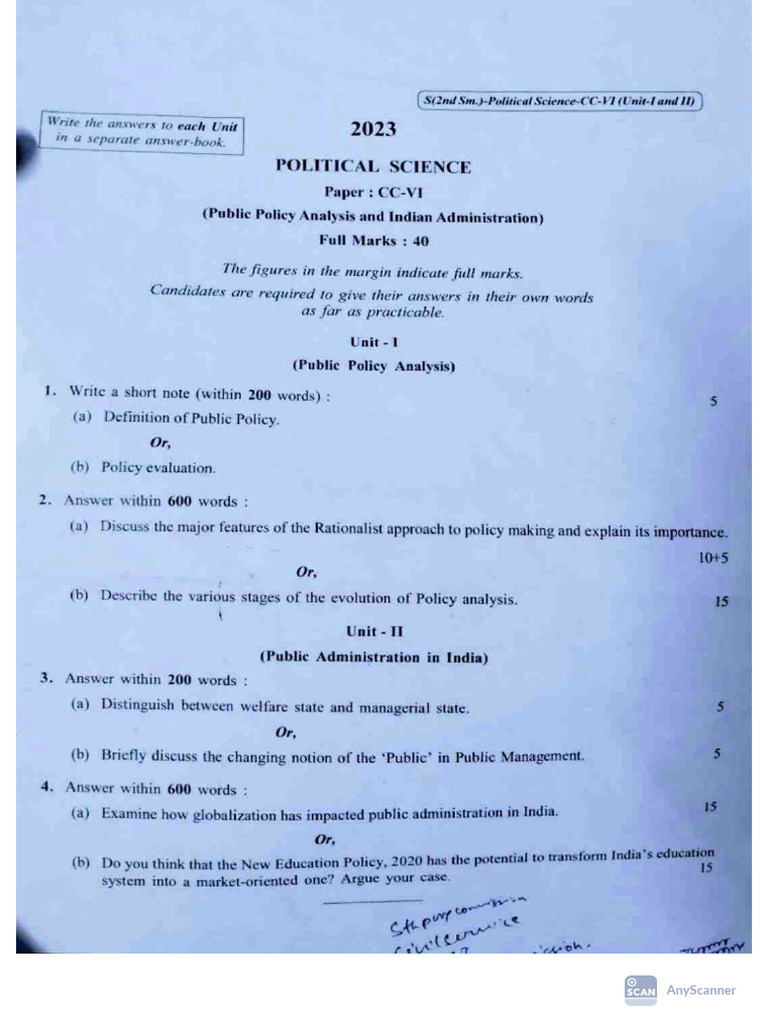 SEM-2 Question Papers | PDF