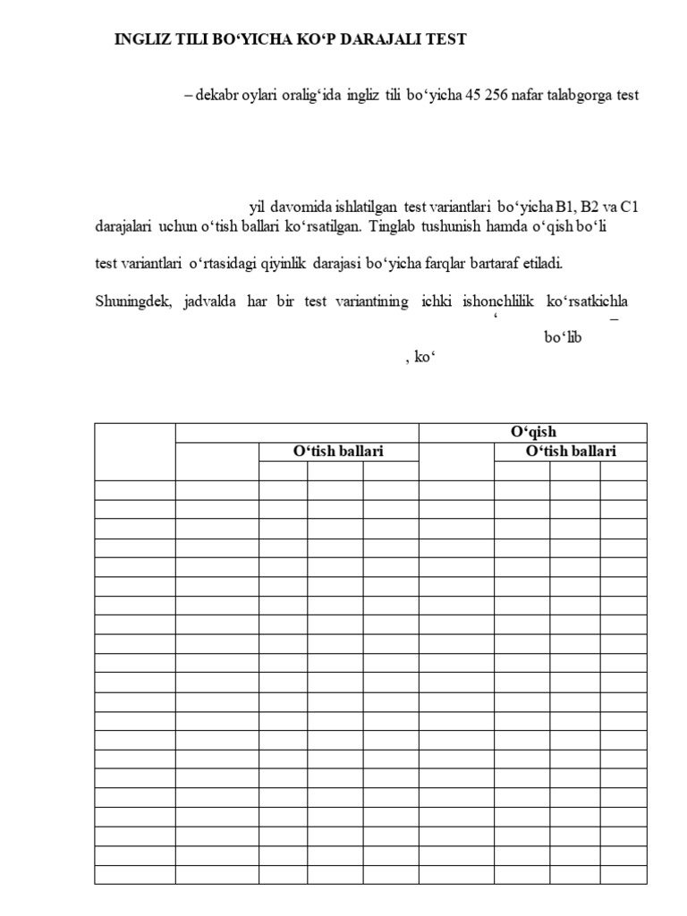 Yillik Hisobot | PDF | Association Football Clubs | Association Football