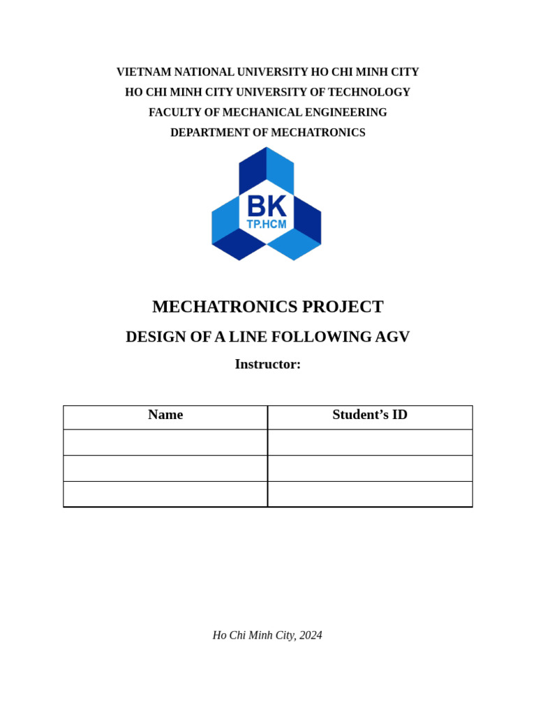Line Following AGV Design Project | PDF | Color | Light