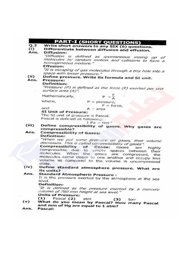 9th Chem Chapter 5 (Taleem360.Com) - Copy | PDF