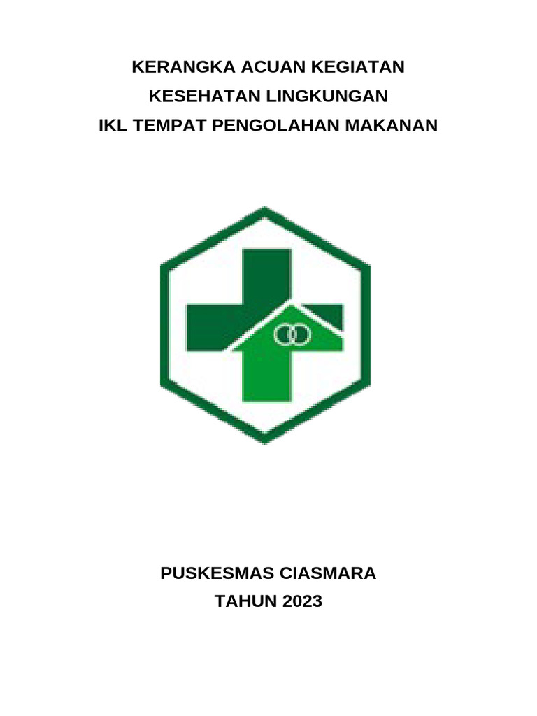 2.6.2.b Kak Kegiatan Ikl Tpm 2023 | PDF