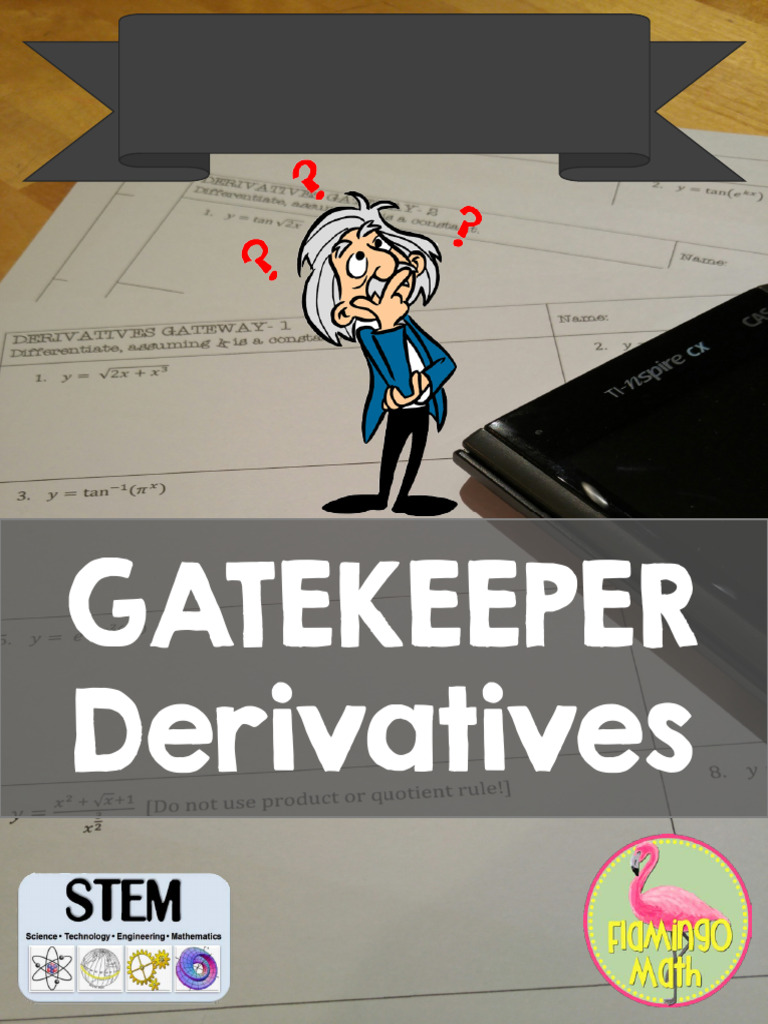 Gatekeeper Derivatives Activity | PDF | Mathematics | Mathematical Analysis