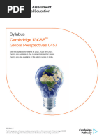 Igcse Syllabus 2025 | PDF