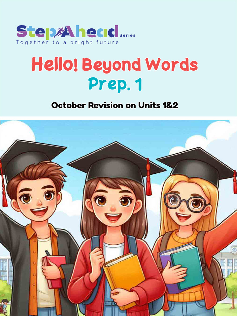 Step Ahead October Revision Prep 1 Hello (2024-2025) | PDF ...