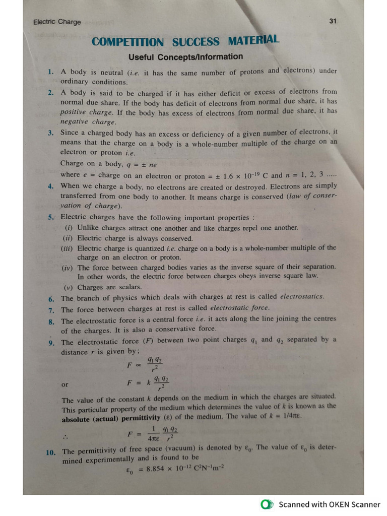 Physics 1&2 (Notes) | PDF