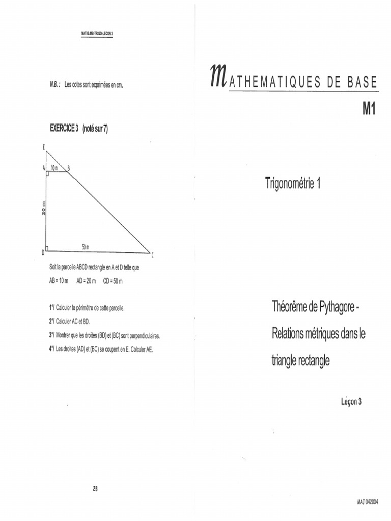 Pythagore | PDF