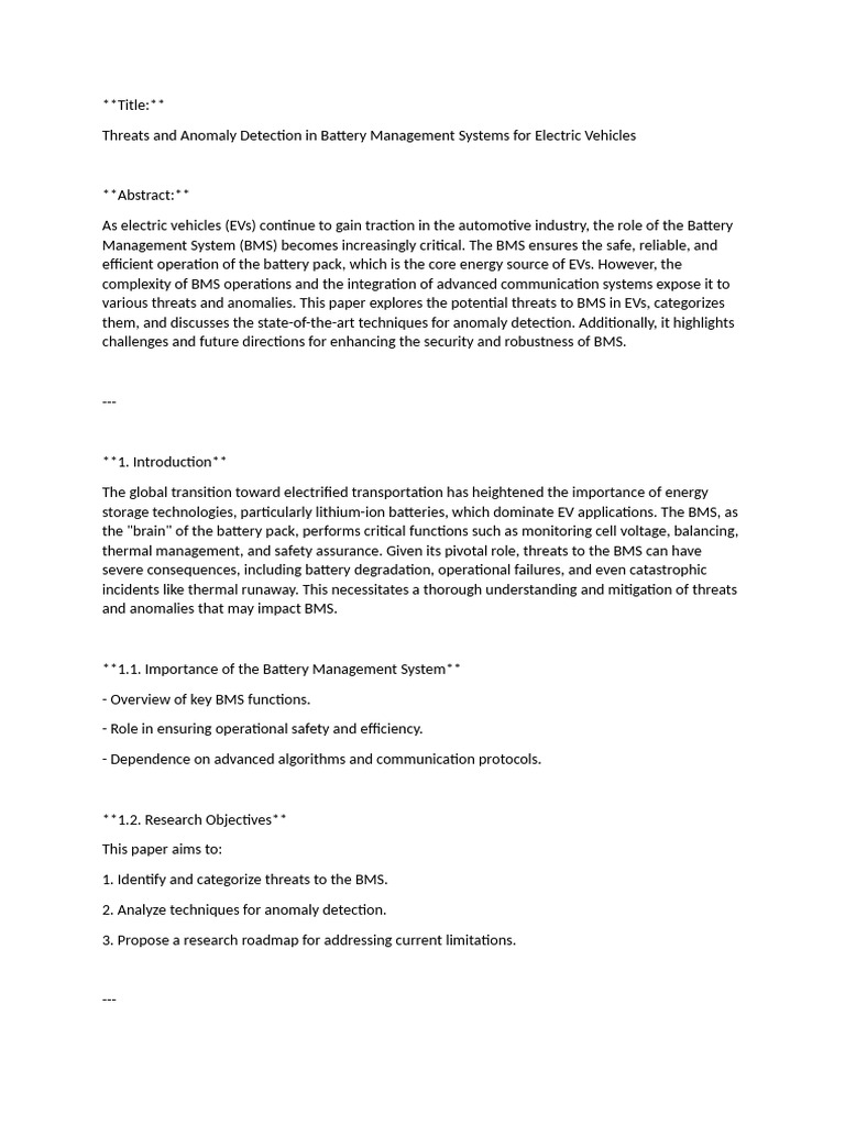 Doc1 (AutoRecovered) | PDF | Electric Vehicle | Machine Learning