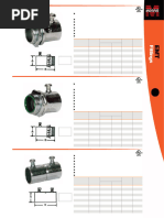 EMT Conduit and Connectors Specifications | PDF | Electricity ...