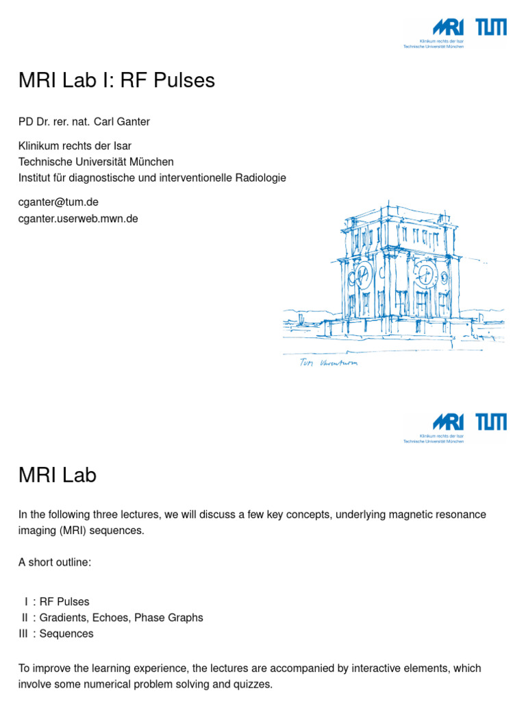 02_rf_pulse | PDF | Magnetic Resonance Imaging | Relaxation (Nmr)