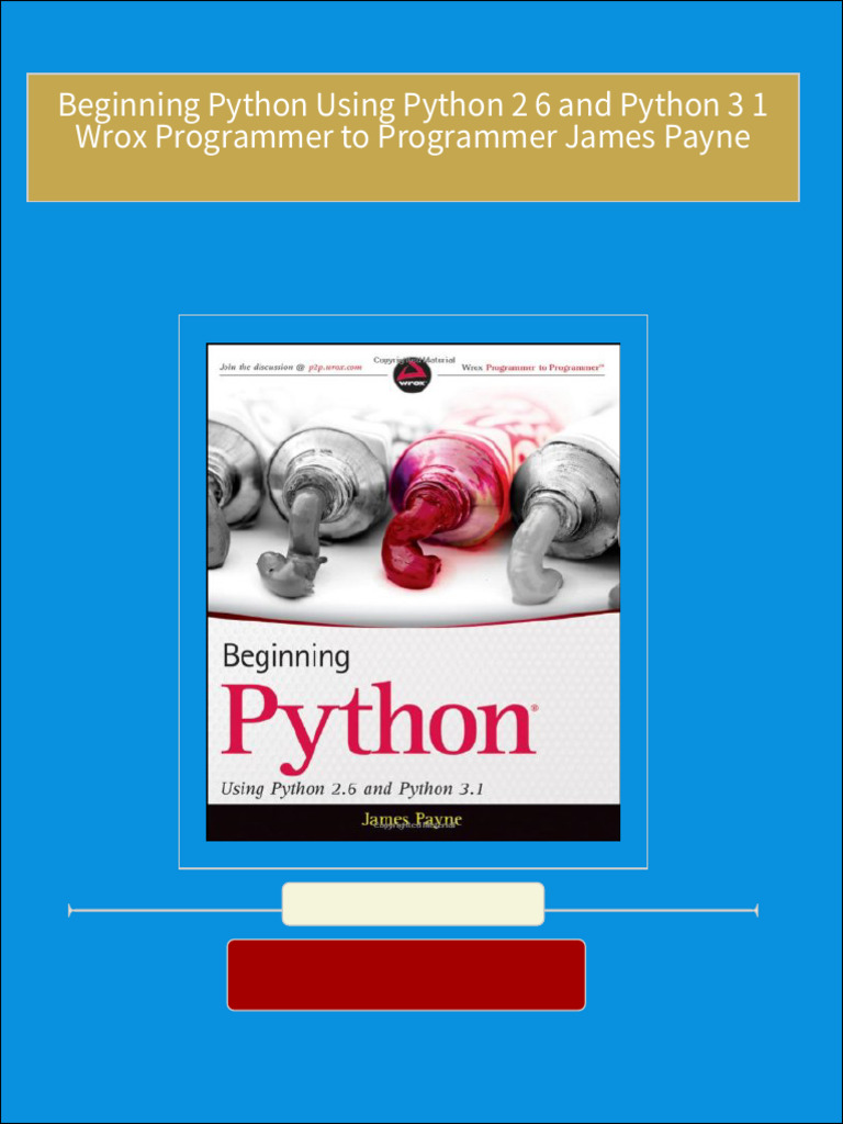 Instant ebooks textbook Beginning Python Using Python 2 6 and Python 3 ... Instant ebooks textbook Beginning Python Using Python 2 6 and Python 3 ...