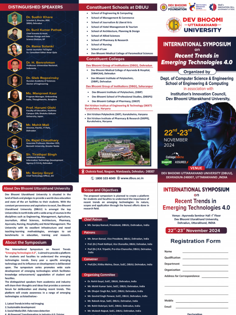 Int Symposium Brochure 1 | PDF