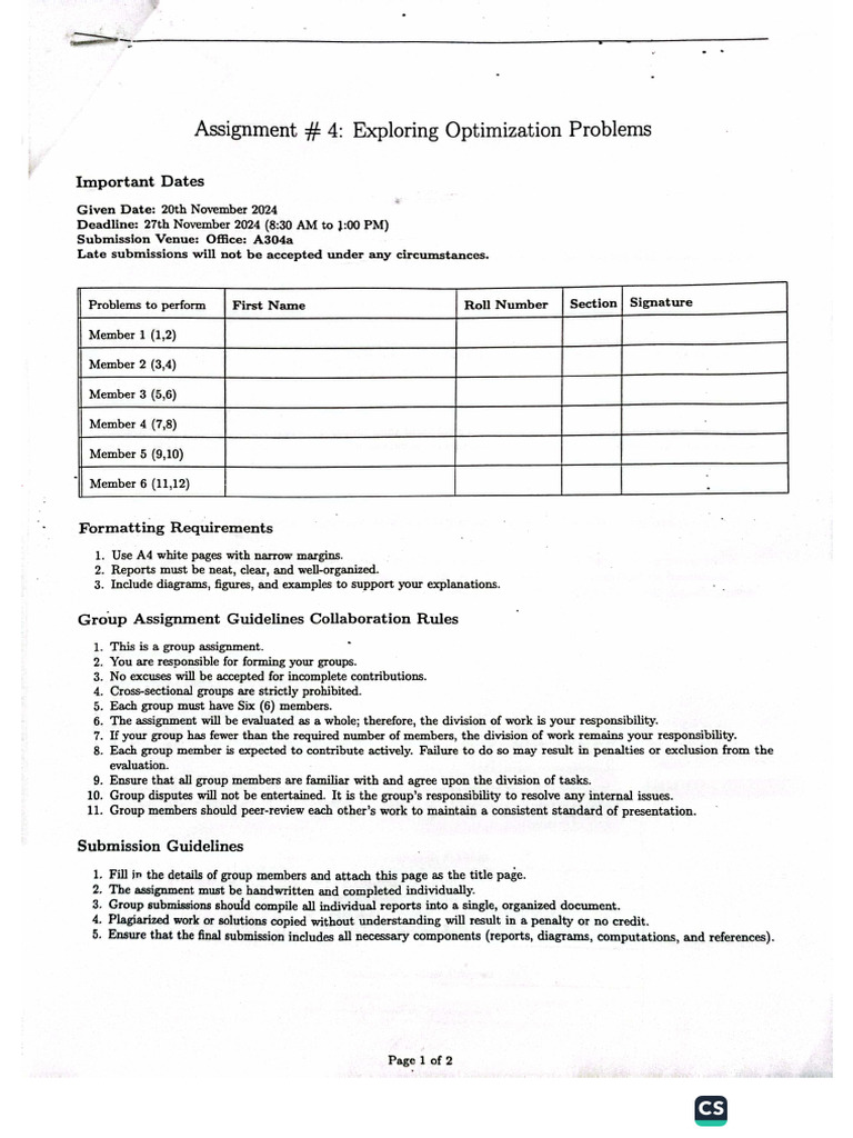 Algo Assignment | PDF