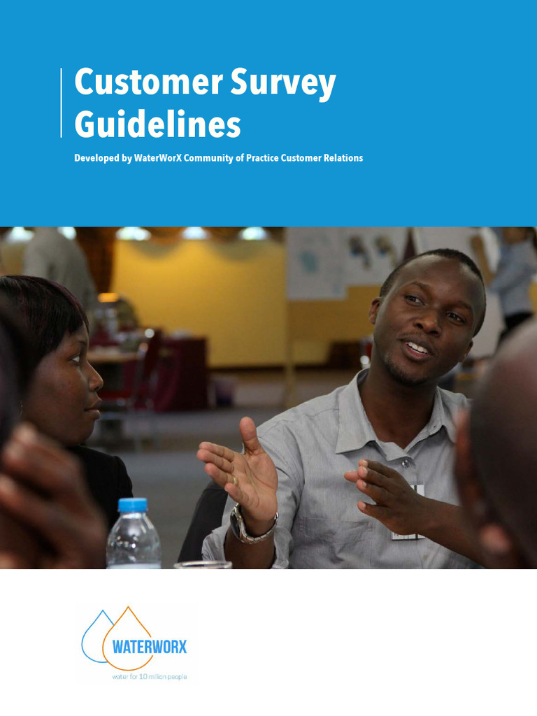 Customer Survey Guidelines for Water Companies | PDF | Survey ...