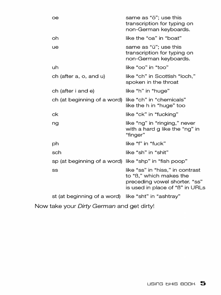 Dirty German Everyday Slang from Whats Up to F%# Off!_4 | PDF