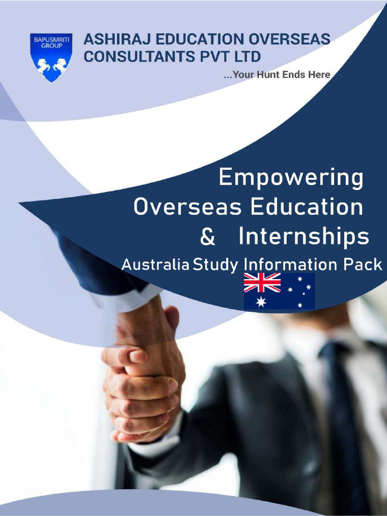 Australia Study Information Pack | PDF