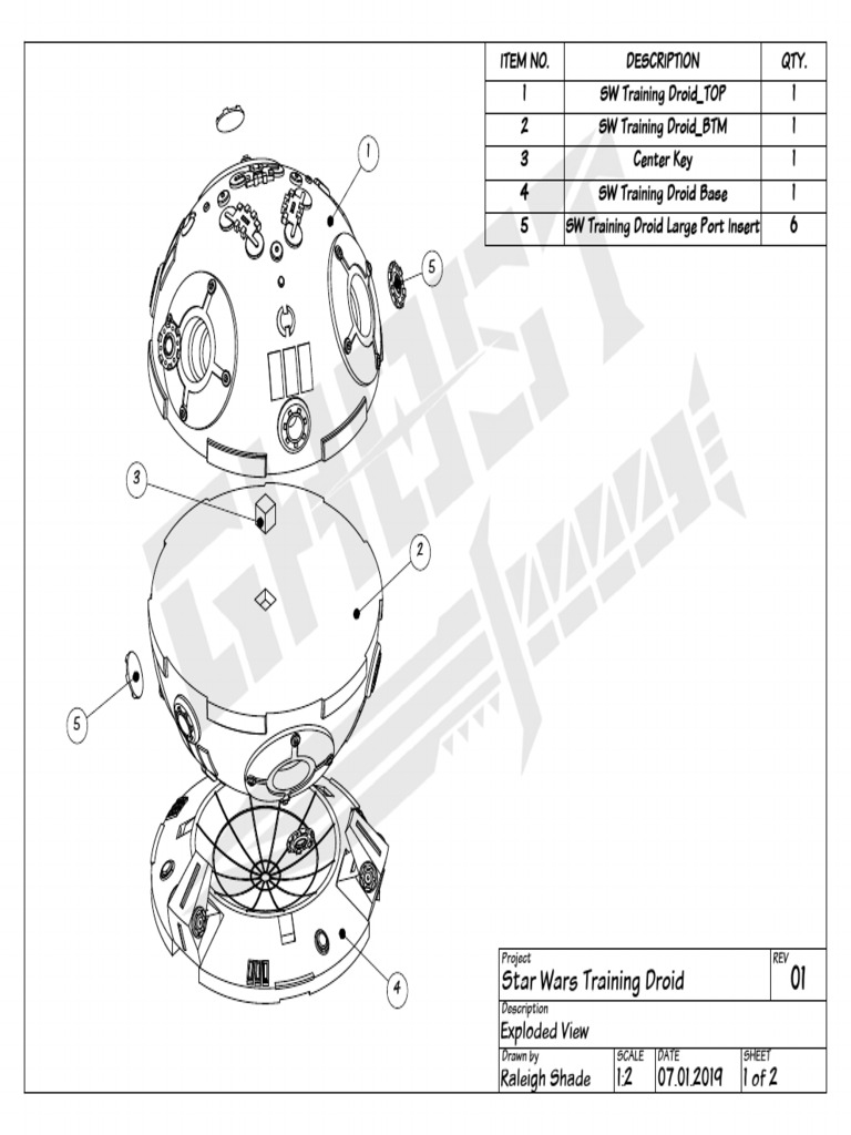 SW Training Droid Rev 01 | PDF