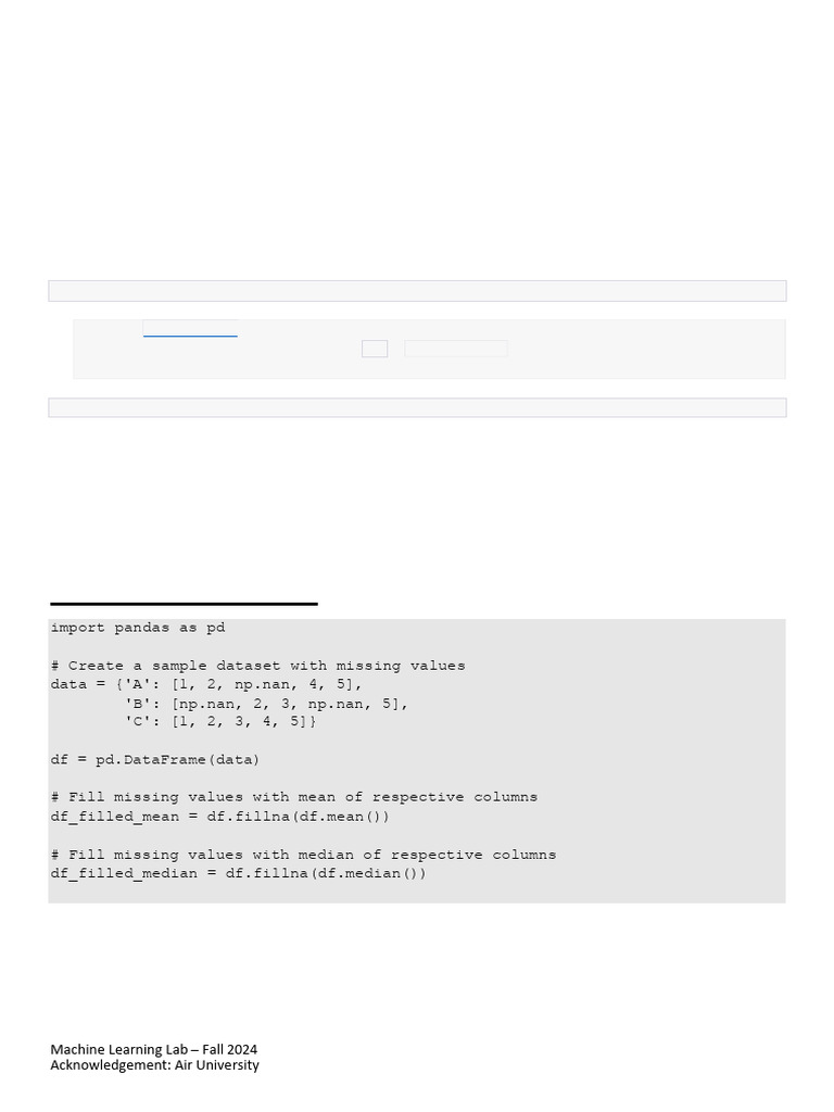 Data Preprocessing for ML in Python | PDF | Machine Learning | Categorical Variable