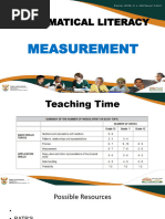 Grade 11 Maths Lit Conversions | PDF | Volume | Measurement