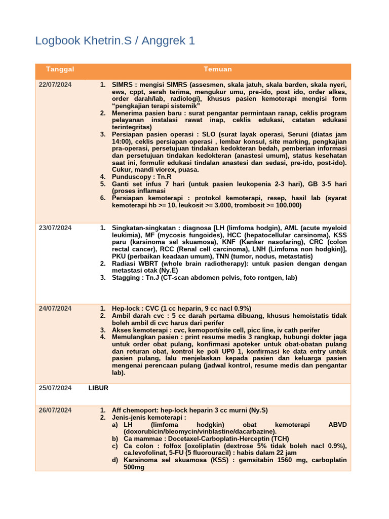 logbook logbook | PDF