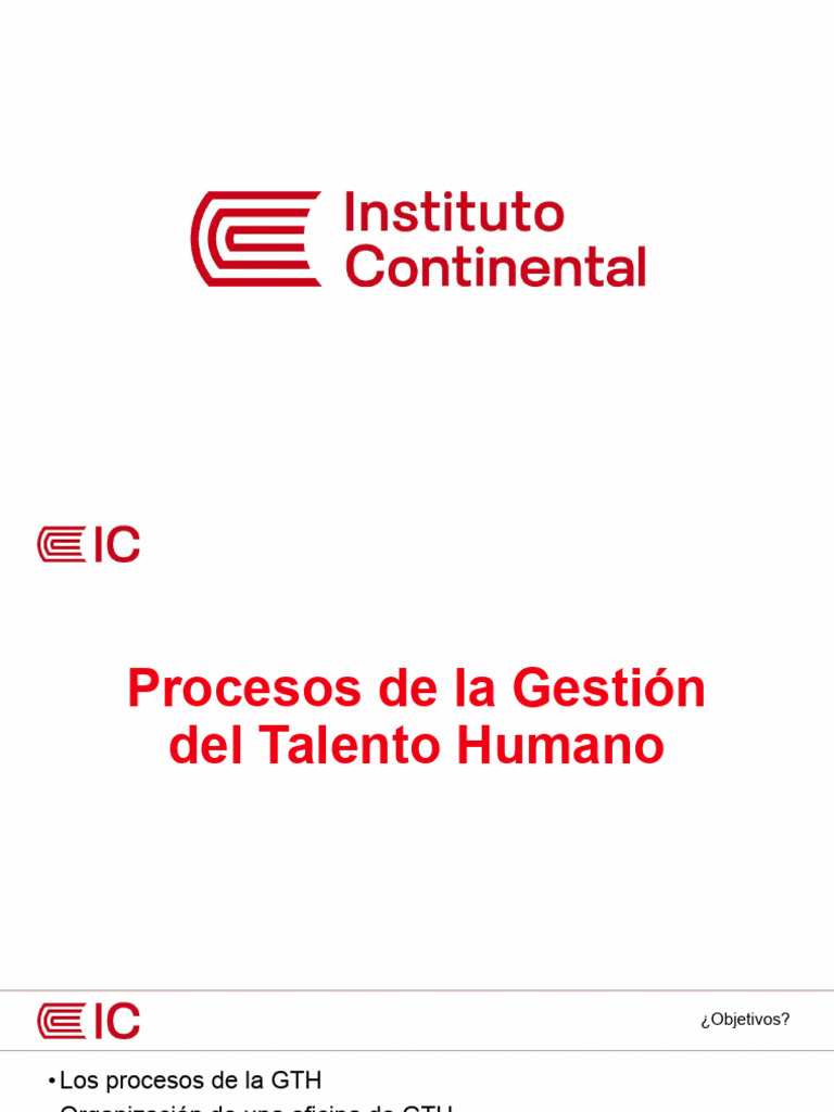 Tema 5. Los procesos dela GTH.pptx | PDF | Gestión del talento | Economias