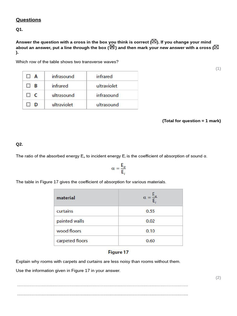 module-4-physics-paper | PDF | Sound | Waves