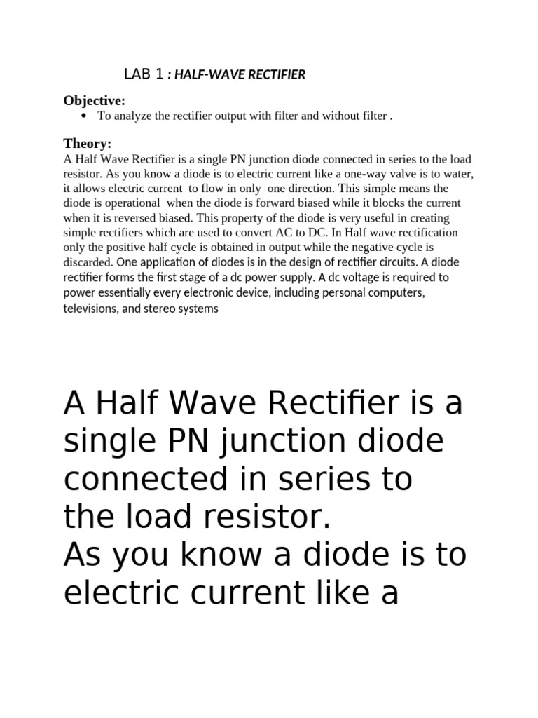 yene assignment | PDF | Rectifier | Diode