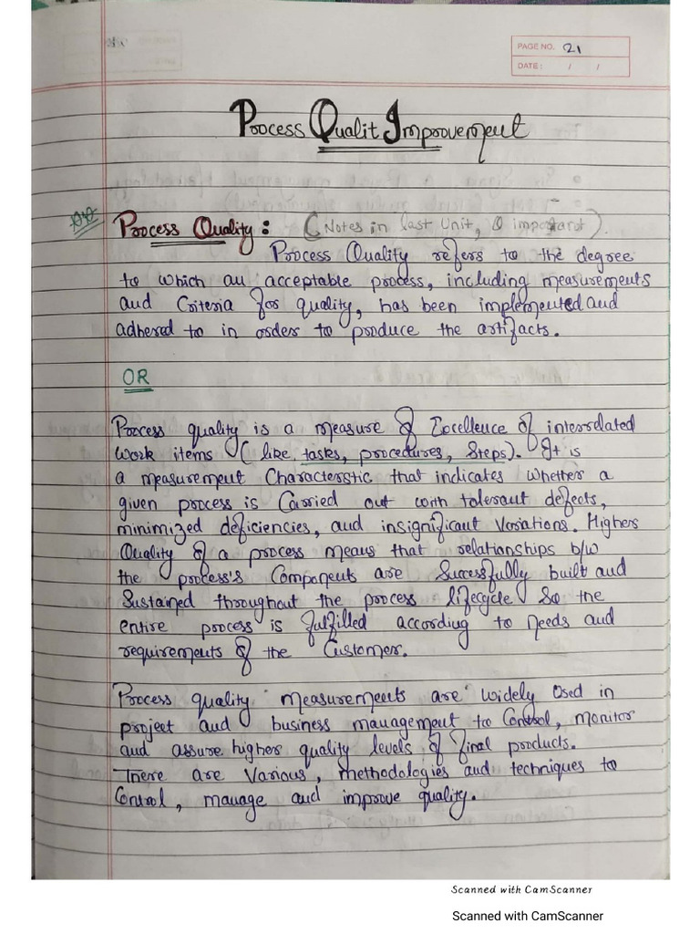 7CS6 QM Unit-2 | PDF