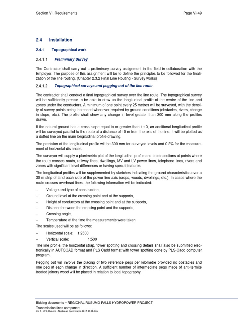 Conductor Specification | PDF | Optical Fiber | Surveying