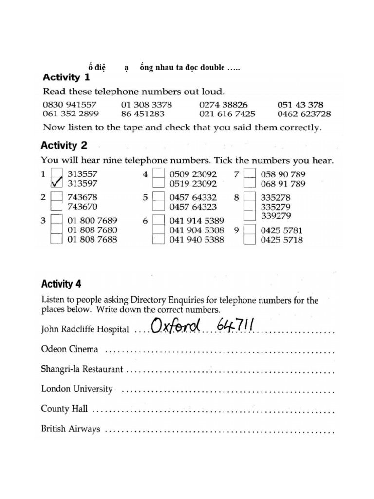 IN -TELEPHONE NUMBERS | PDF