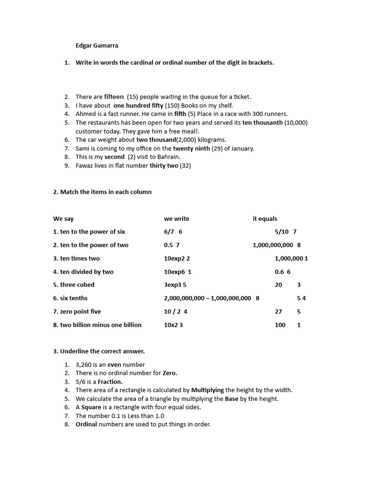 Practica Ingles Edgar Gamarra | PDF