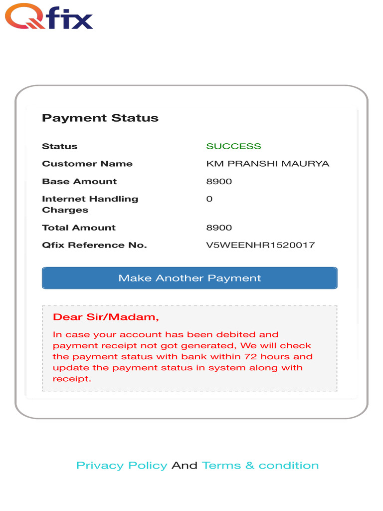 Pay Direct Qfix Info | PDF