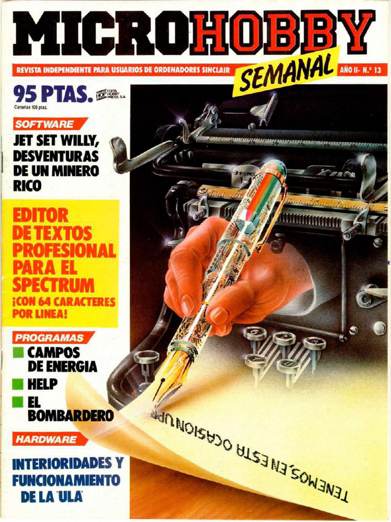 MicroHobby 013 | PDF | Informática | Ingeniería de software