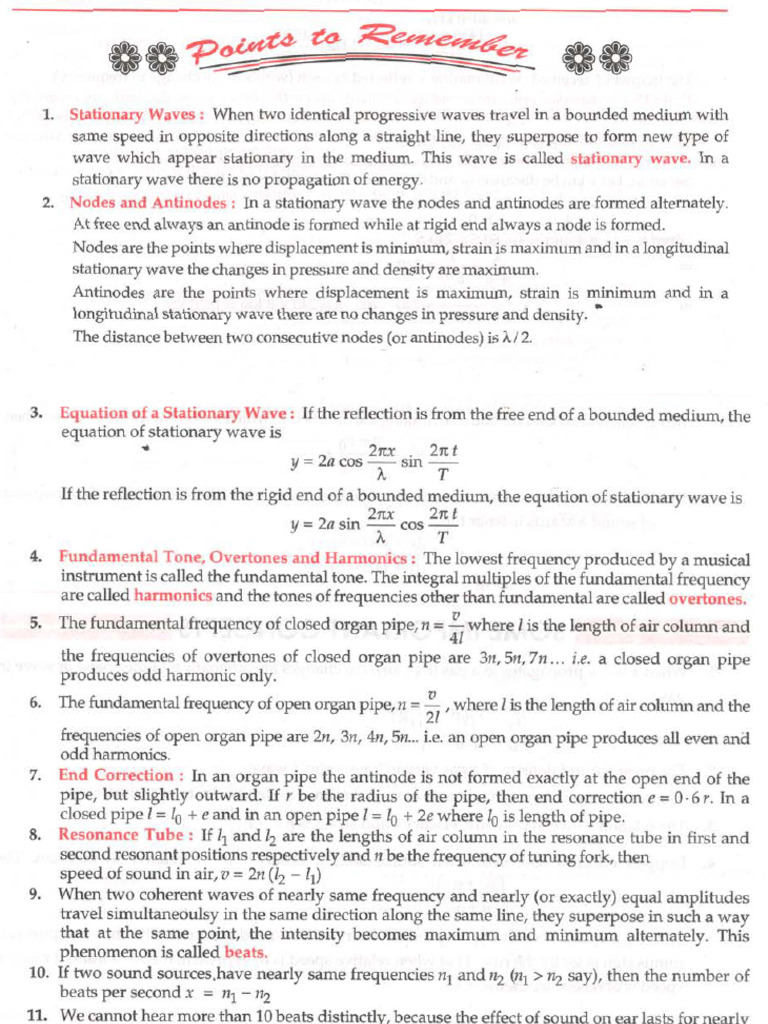 Standing Waves | PDF