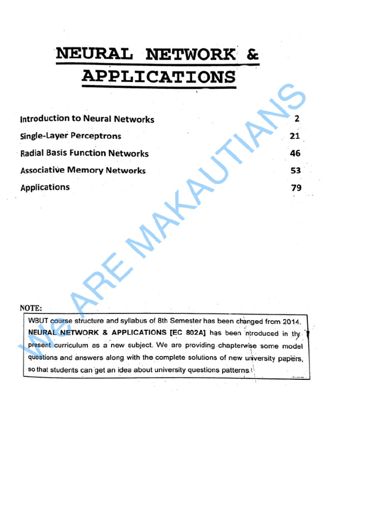 Neural Networks | PDF