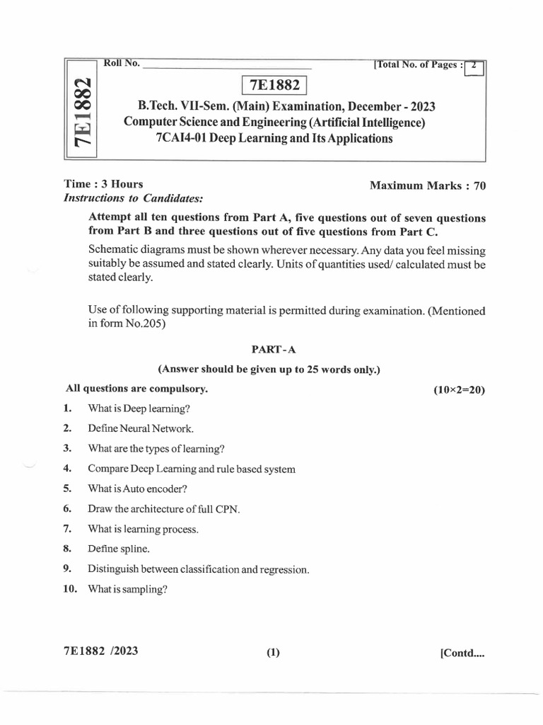 Deep Learning | PDF
