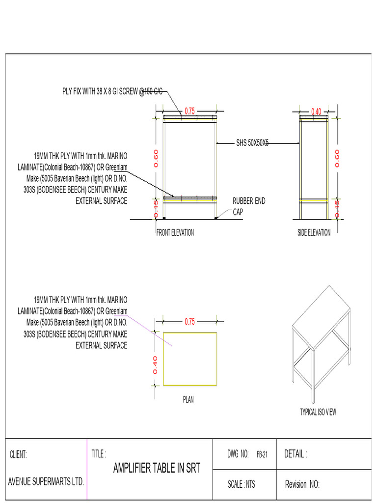 Asl - Sirsi Road - Jaipur - Amplifier Table in SRT | PDF