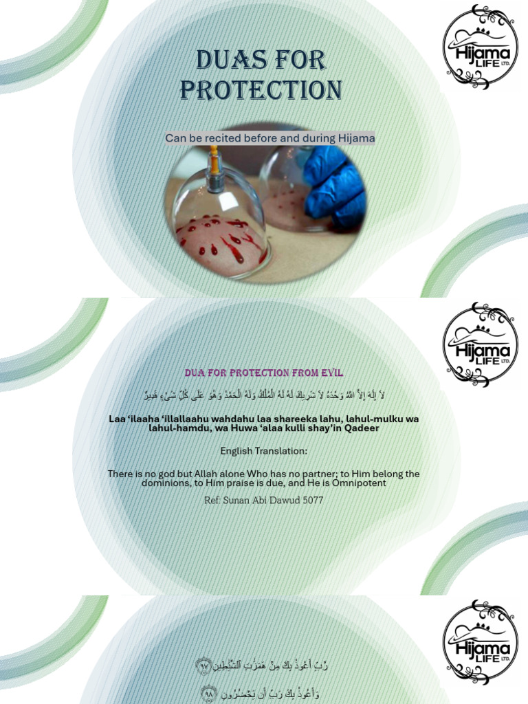 Duas for Protection During Hijama | PDF | Religious Belief And Doctrine ...