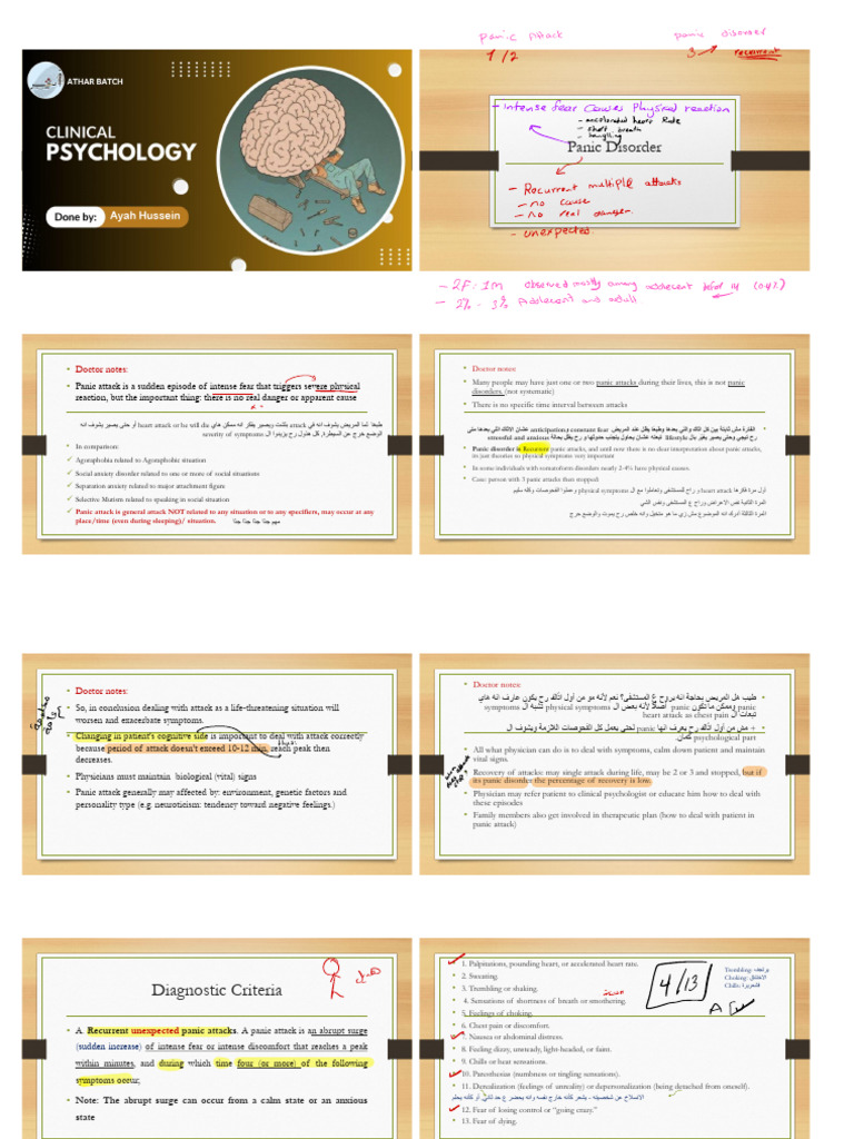 Panic Disorder.pdf | PDF | Panic Attack | Anxiety