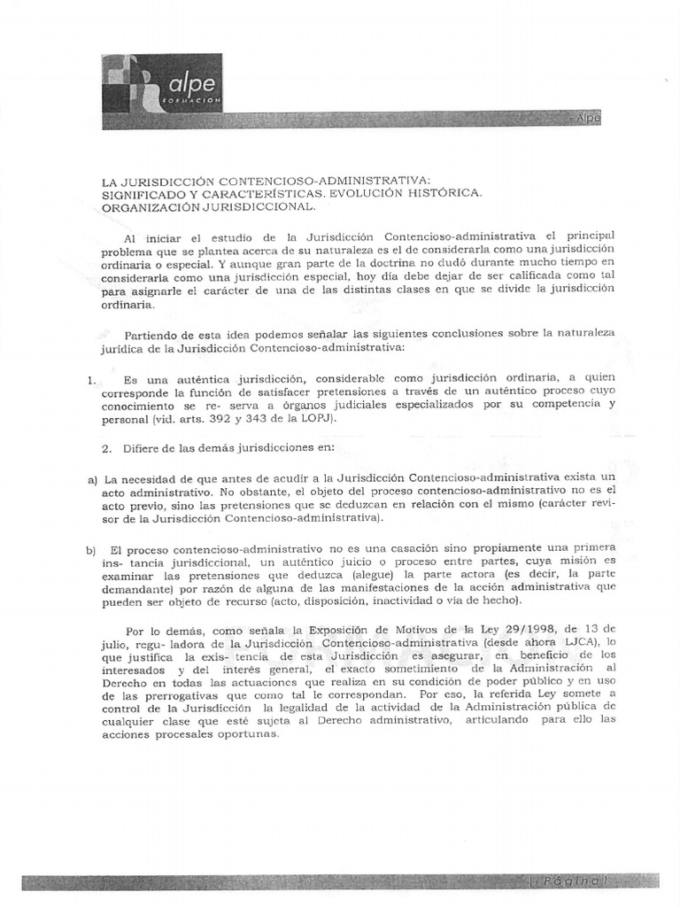 Tema 3 Jurs Cont-Adm | PDF