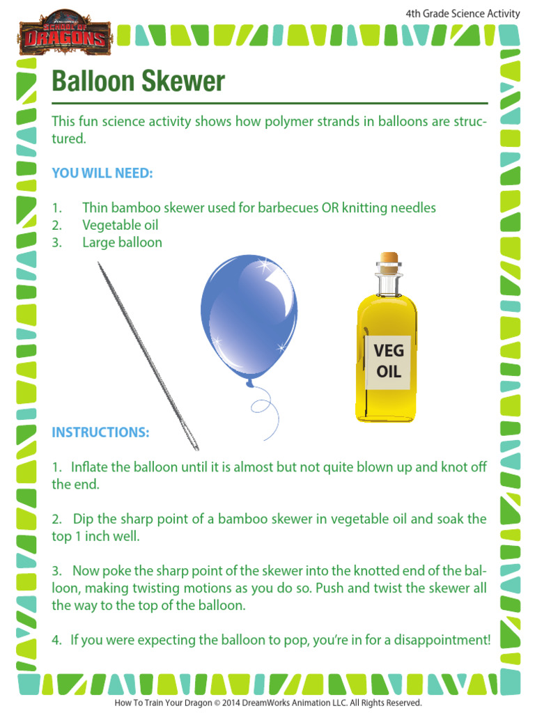 Balloon Skewer | PDF