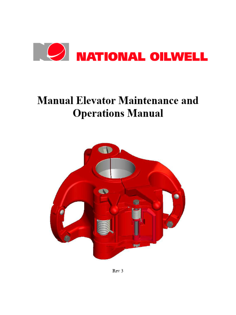 Manual Elevator Maintenance and Operatio | PDF | Elevator | Materials